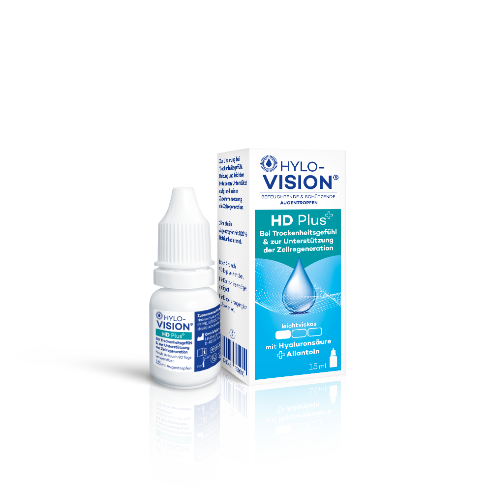 Hylo-Vision®HD Plus Augentropfen | OmniVision GmbH | Produkt