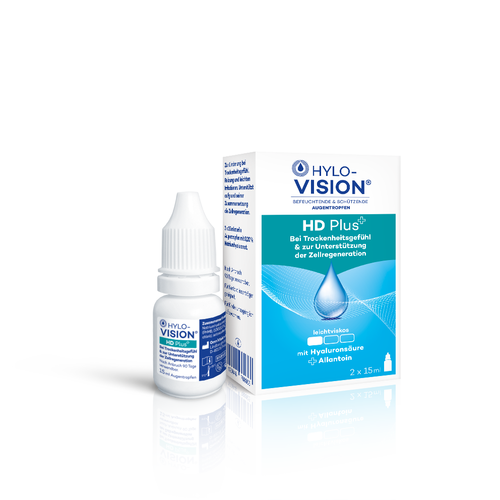 Hylo-Vision® HD Plus Augentropfen | OmniVision GmbH | Produkt